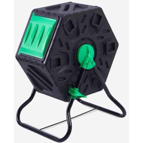 Compostiera domestica da giardino 65L composter girevole Soyle