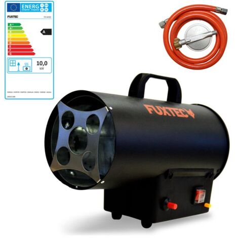 Generatore di calore a gas FUXTEC GH10 - 10 kW di potenza termica, 300 ...