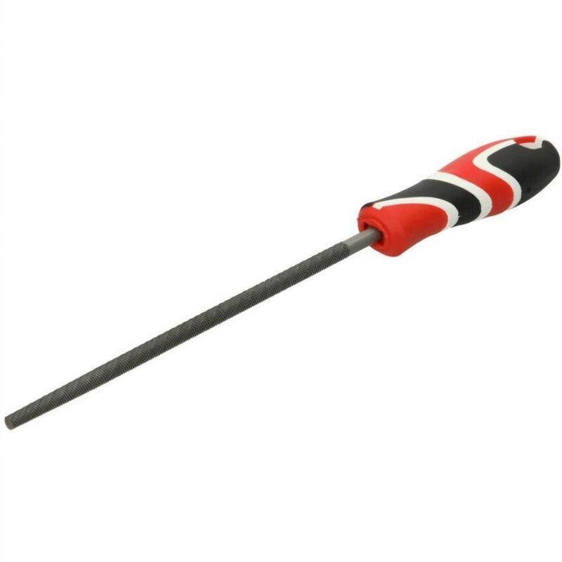 Werkstattfeile 200mm Hieb 2 Handfeile Rundfeile Metallfeile Feile ...