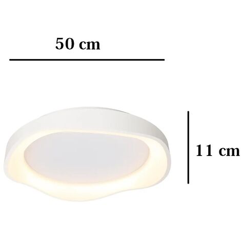 Plafoniera a led lampada da soffitto stile moderno luce dimmerabile ...
