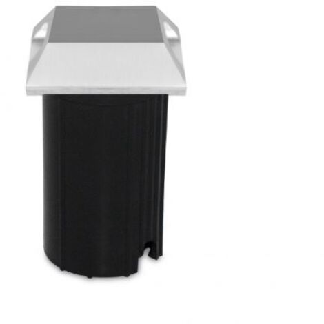 Segnapasso led radente 3w con biemissione luminosa quadro luce fredda 6000K