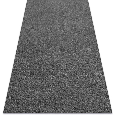 Teppich Teppichboden STAR grau grey 100x300 cm