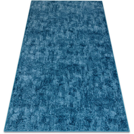 Teppich Teppichboden POZZOLANA blau blue 100x300 cm