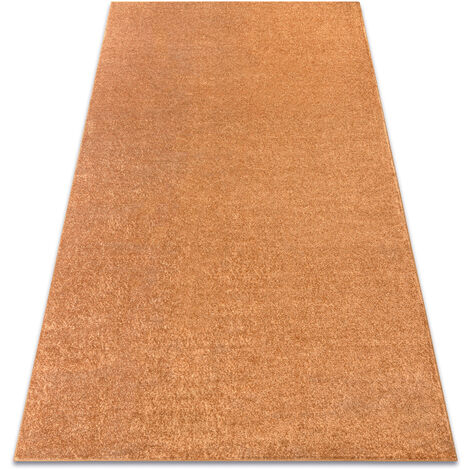 Teppich Teppichboden SANTA FE gold 80 eben, glatt, einfarbig yellow ...