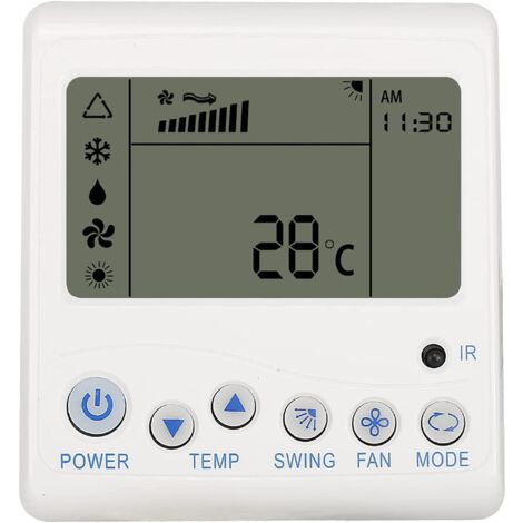 Plaque de commande de climatisation universelle QD-U12A