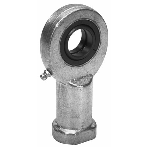 Terminale a snodo femmina per terzo punto Ø 16mm con accoppiamento acciaio su acciaio