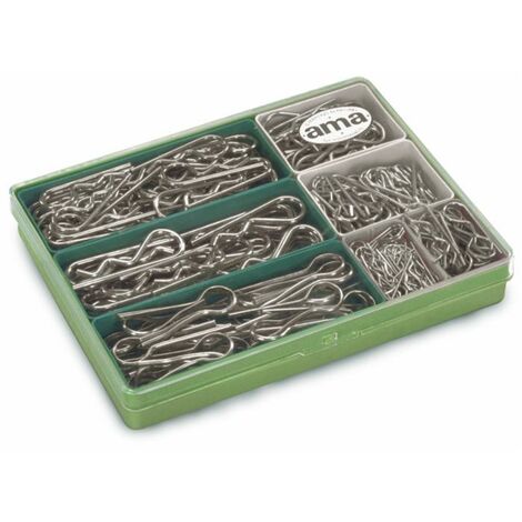 Assortimento coppiglie da 330 pezzi