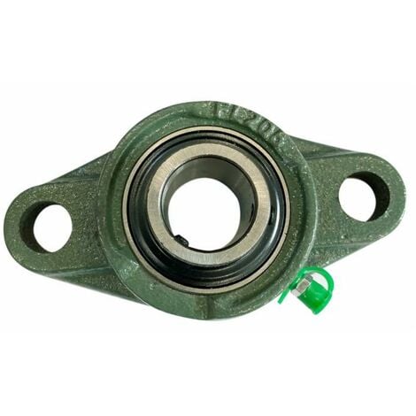 Supporto a flangia con due fori Ama UCFL 206 con cuscinetto Ø 30mm