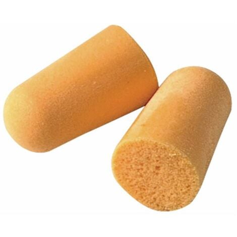 Tappi auricolari antirumore 3M serie 1100 SNR di 37dB schiuma poliuretanica