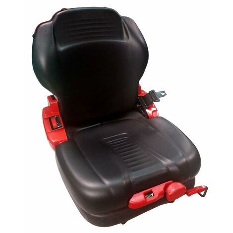 Sedile Komodo in sky nero con sospensione meccanica e microswitch