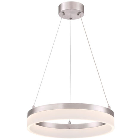 LED Pendelleuchte Lucy Nickel / Acrylglas