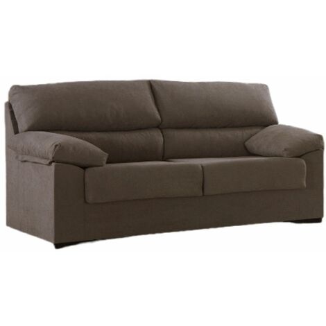 Home Heavenly® - Sofá DENVER, estructura de madera y tapizado antimanchas desenfundable. 3 ...