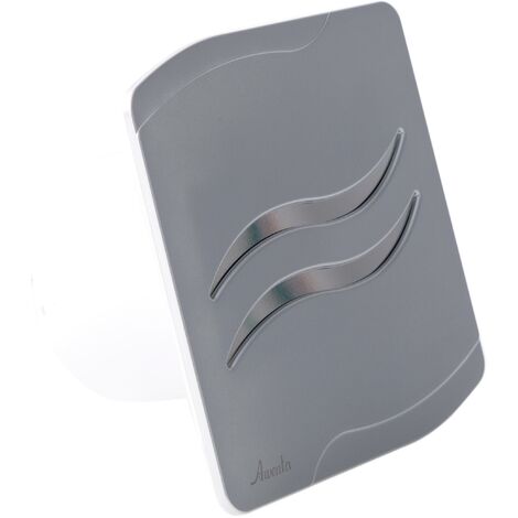 Aérateur mural anti-humidité System Turbo S Line Argent 100 H discret ...