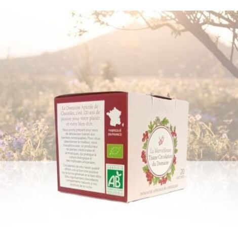 TISANE CIRCULATION BIO - 1 BOITE DE 20 SACHETS