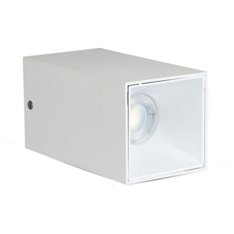 V-TAC LED Strahlerhalter Quadratische Deckenhalterung GU10 Weißer ...