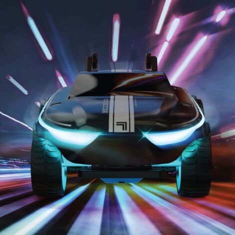 RC Mongoose Luftschiff Stunt Car - Mit LED beleuchteter Karosserie und ...