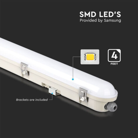 LED-Lichtleisten mit Sensor - Wasserdicht - Samsung - Milchig - IP65 ...