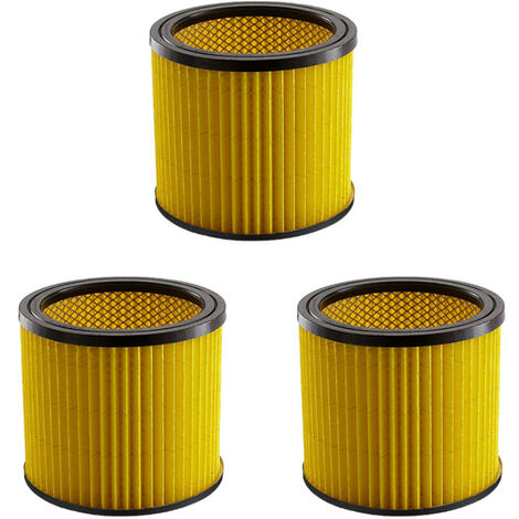 3x Trade-Shop Rund-Filter / Lamellenfilter kompatibel mit Thomas Super ...