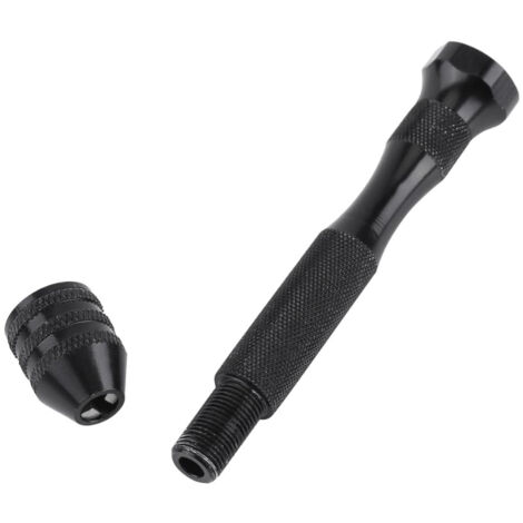 Trade-Shop Mini Handbohrer Vorbohrer ALU Bohrfutter schlüssellos 0,3mm ...