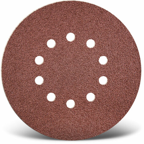 MENZER Red Klett-Schleifscheiben, 225 mm, 10-Loch, f ...