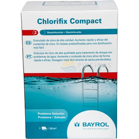 Chlorifix Compact Bayrol. 1,2 Kg.