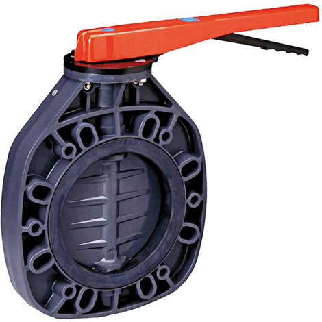 Válvula de mariposa en PVC de Ø 160 serie Classic EPDM de Cepex