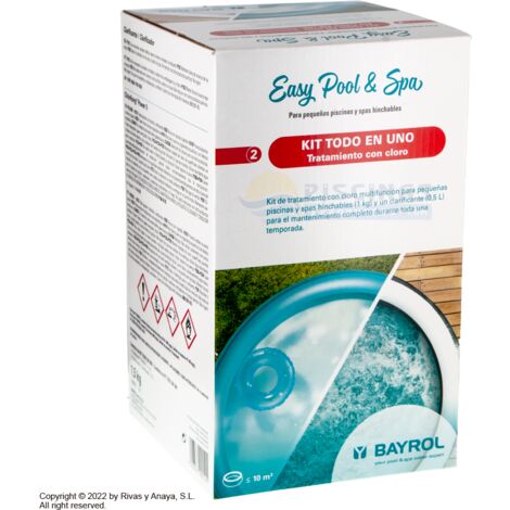 Kit todo en uno Easy Pool & Spa. Bayrol.
