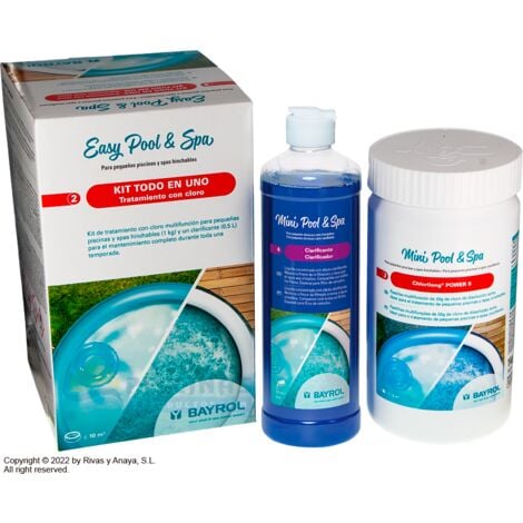 Kit todo en uno Easy Pool & Spa. Bayrol.