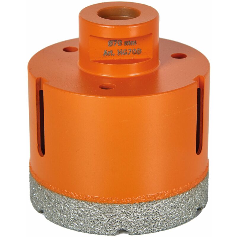 Diamantbohrer 70 mm steinzeug marmor granit fur schleifer Battipav hg70d
