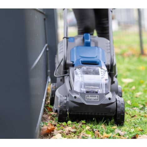 Rasenmaeher 20V 32cm 2 akkus 2.0Ah + Ladegeraet ixes Scheppach bc-mp320-x