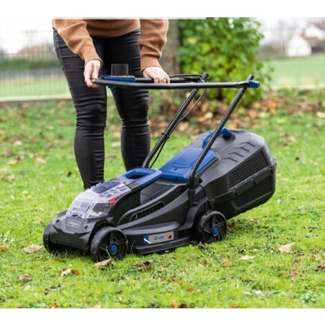 Rasenmaeher 20V 32cm 1 akkus 2.0Ah + Ladegeraet ixes Scheppach bc-mp320-x