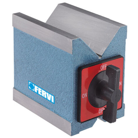 Paar magnetische Prismen 100 x 70 x 95 mm 300 n Fervi p007/2c