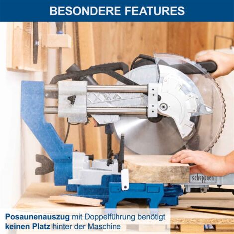 Kappzugsage kappsage sage 2000 W 305 mm SCHEPPACH HM305SL