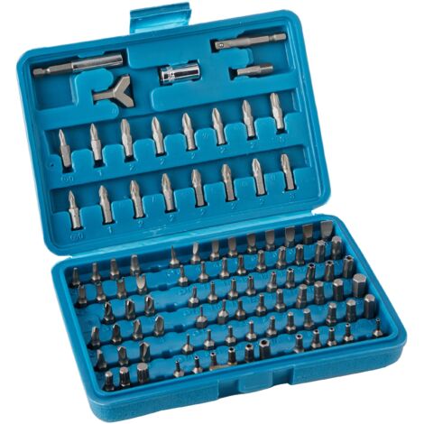 Silverline Screwdriver Bit Set Power Tool Accessories 100pcs