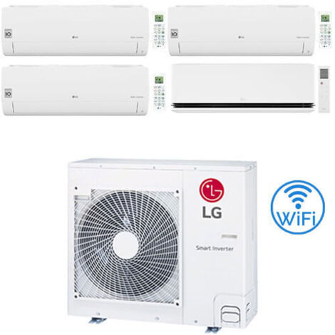 Climatizzatore Condizionatore LG Libero Smart + Dualcool Deluxe R32 Wifi Quadri Split Dual ...