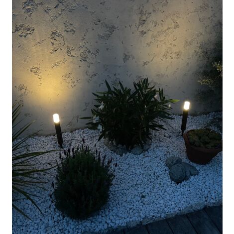 Kit de 2 spots piquets solaires RUBY