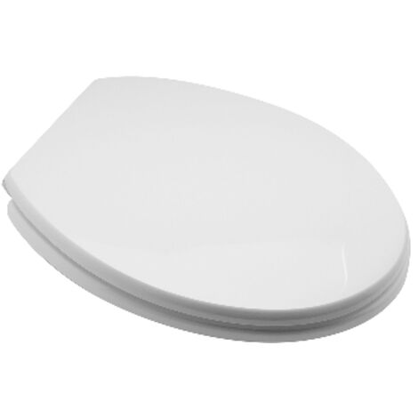Sedile wc coprivaso universale 43-45,5x37 cm con cerniere regolabili ...
