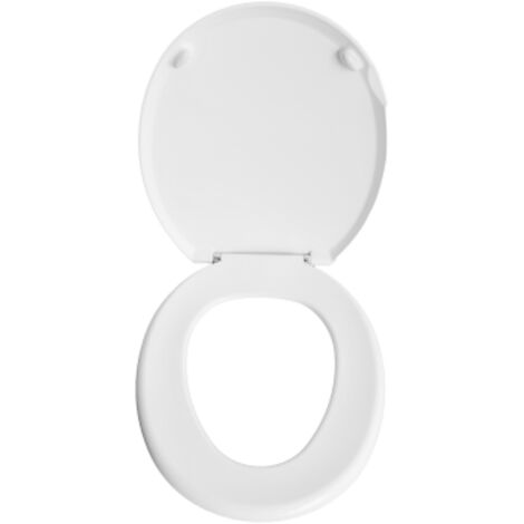 Sedile WC coprivaso per Durolux vaso Atlantico bianco 42-44 x 37 cm ...