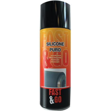 Fast&Go spray 400 ml silicone puro antiadesivo anticorrosivo protettivo