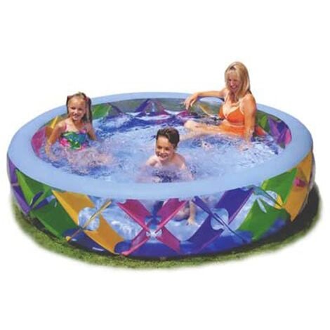 Intex 56494 piscina gonfiabile Pinwheel Pool 229 cm H 56 cm in vinile ...
