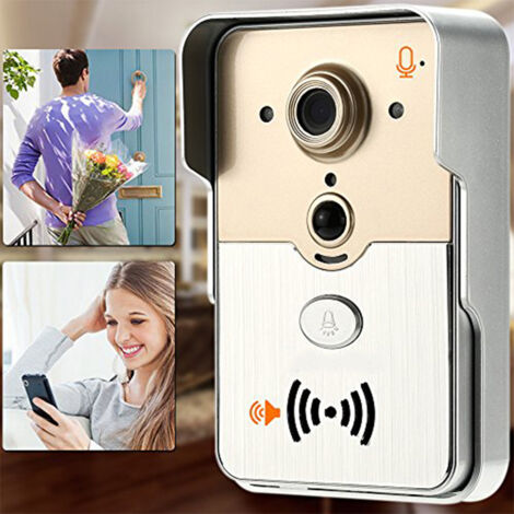 Video campanello citofono wireless infrarossi wi-fi su smartphone ...