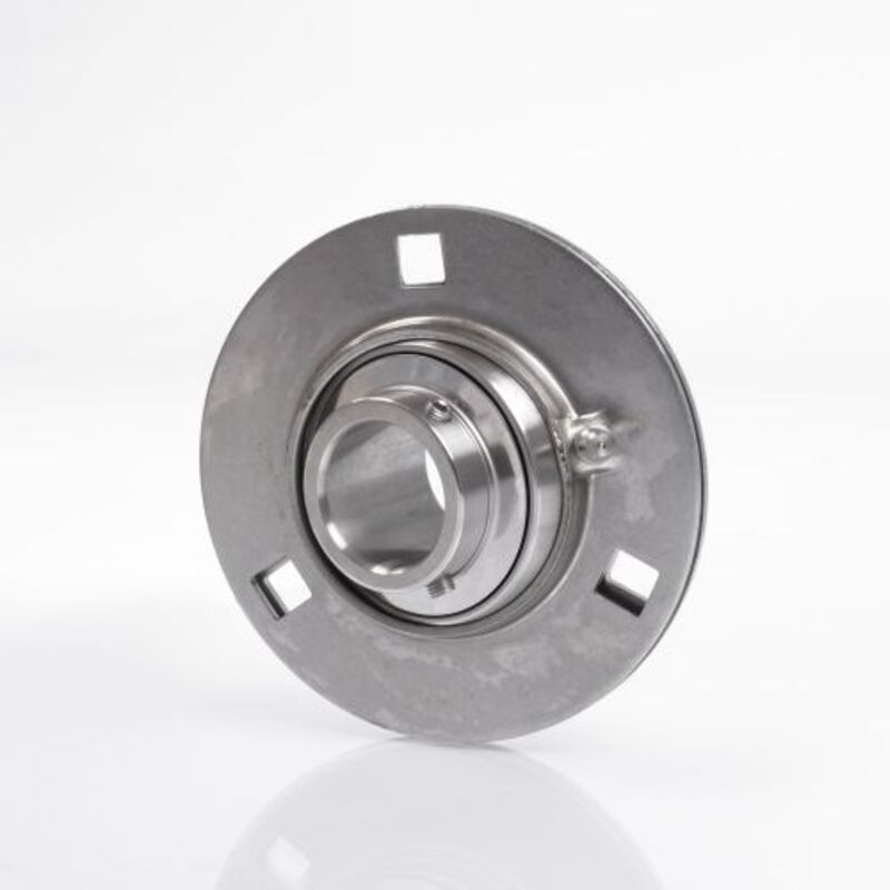 Flanschlager-Gehäuseeinheit AELPF203 x rund