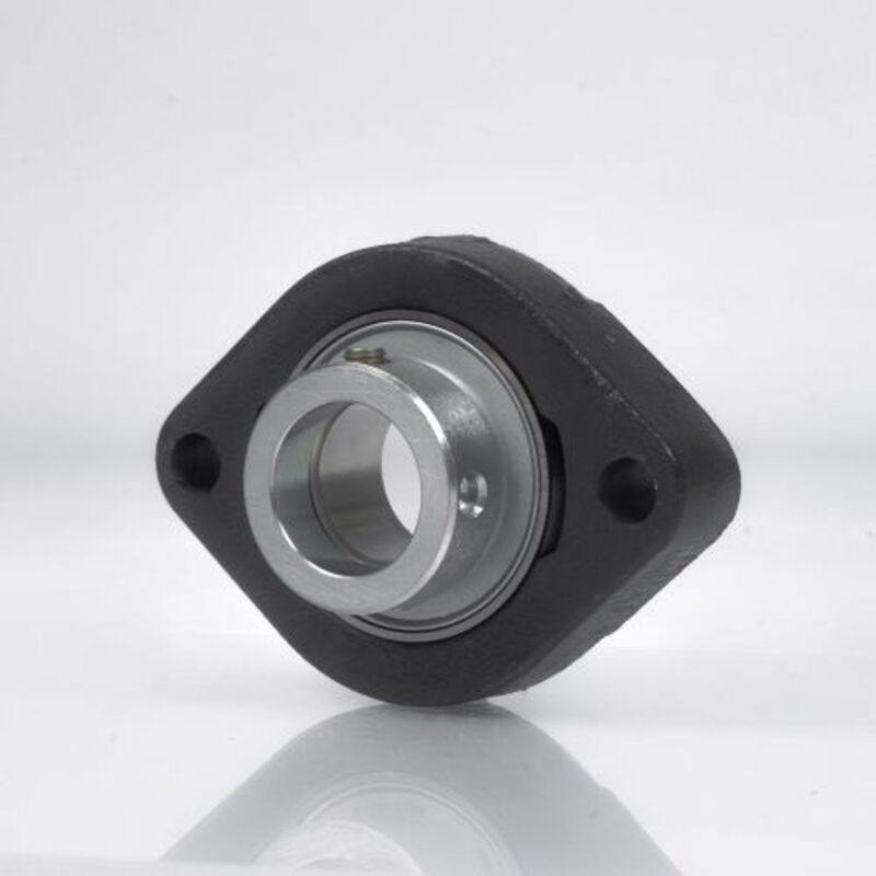 Flanschlager-Gehäuseeinheit UCFL205-16 25,4 mm oval