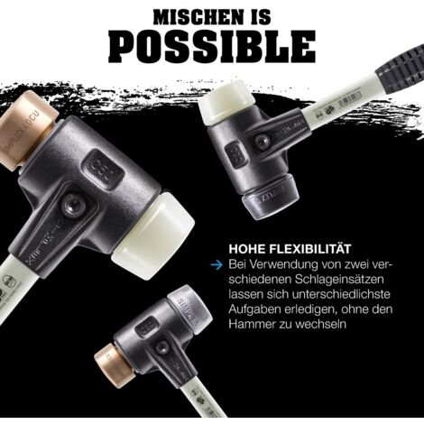 Schlaghammer HALDER SIMPLEX Superplastik / Nylon mit Gehäuse aus ...