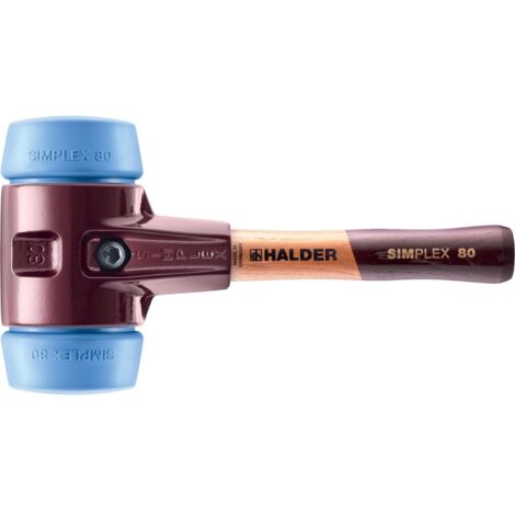 SIMPLEX-Schonhammer, TPE-soft mit Tempergussgehäuse und hochwertigem ...