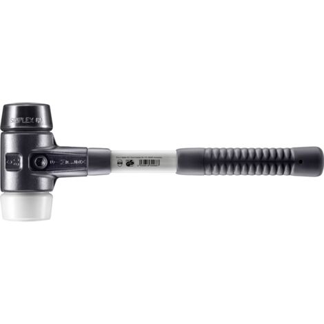 HALDER SIMPLEX Hammer Gefüllter Gummi / Superplastik mit verstärktem Tempergussgehäuse und ...