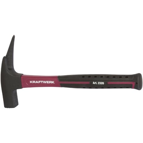 Latthammer 600 g mit Magnet/Fiberglas