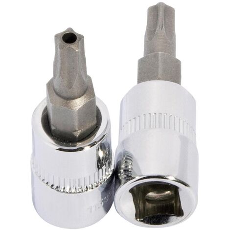 1/4" 5-Stern-Loch-TX-Bit-Stecknuss TS40