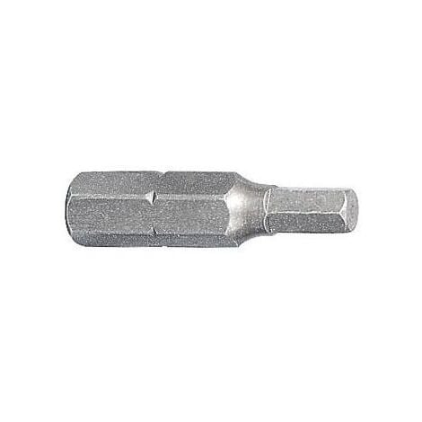 1/4" hexagonal bit 25 mm 5 mm, 5pcs