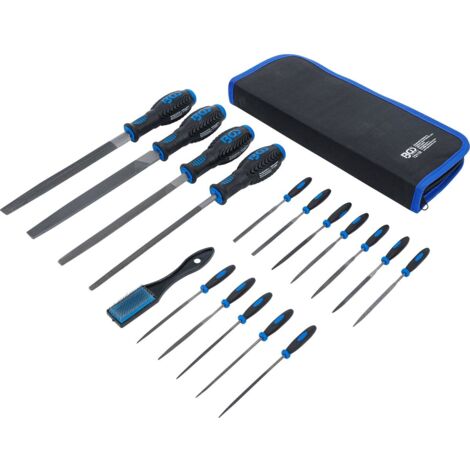 BGS Werkstattfeilen- und Nadelfeilen-Satz 17tlg. - 72119